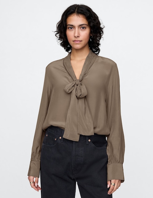 Blusa manga larga para mujer 1