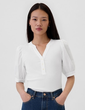 Playera manga corta para mujer